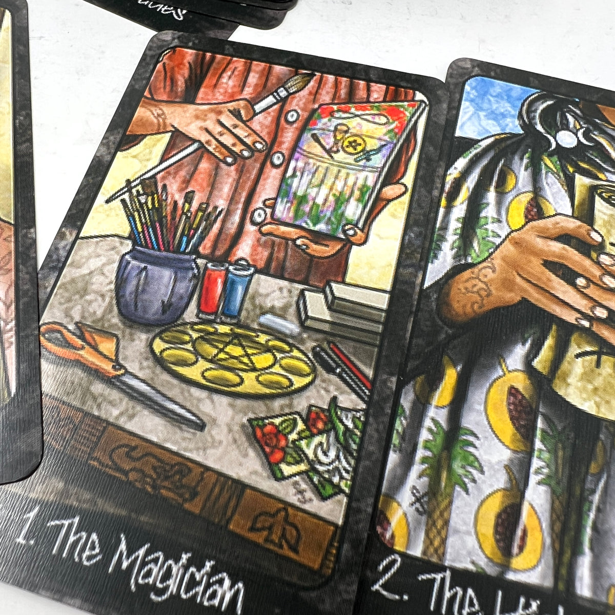 Pixelated Out of Hand Tarot Pocket Edition by Jamie Sawyer| JamieSawyer336